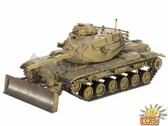 [Produkt archiwalny] M60A3 with M9 dozer blade - Czołgi do sklejania ...