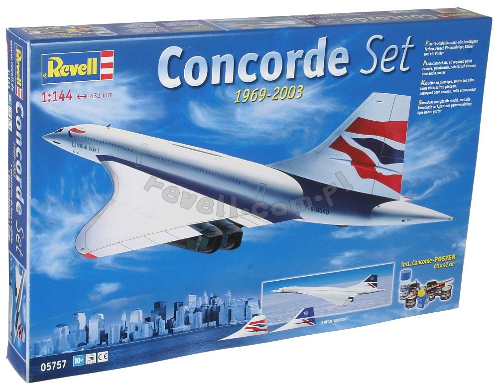 [Produkt archiwalny] Concorde Set - Modele do sklejania - dla modelarzy ...